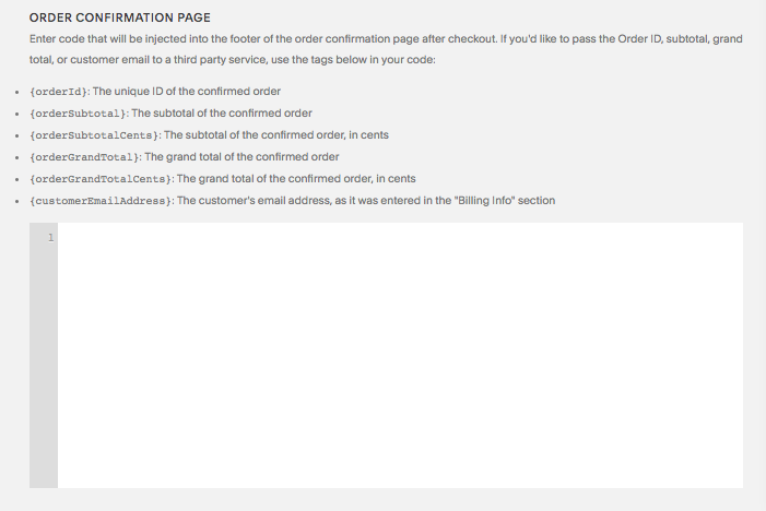 Pixel Placement on Squarespace